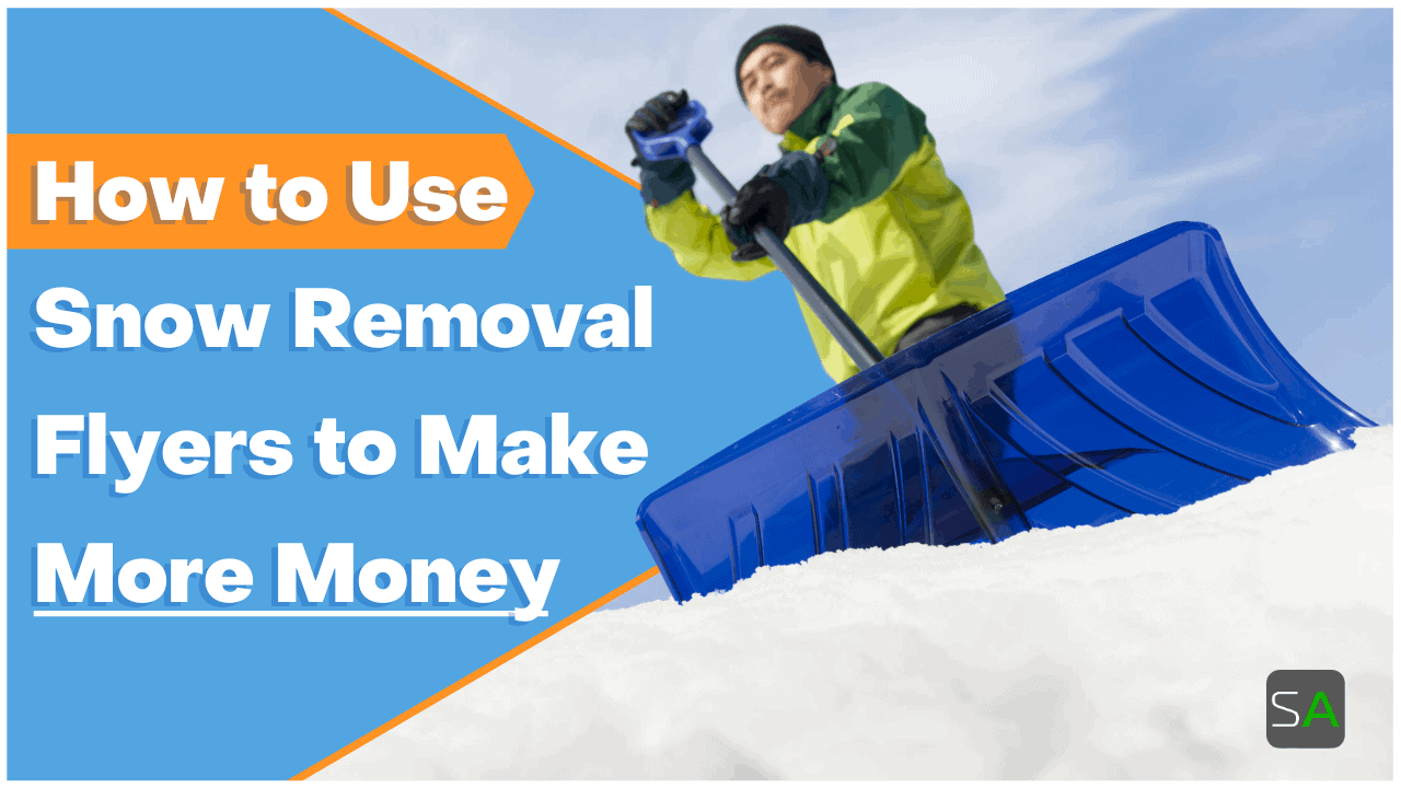 Snow Shoveling Flyer