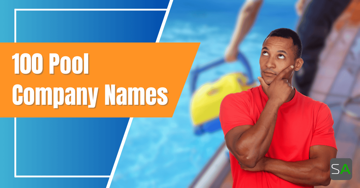 100 Pool Company Names - Service Autopilot